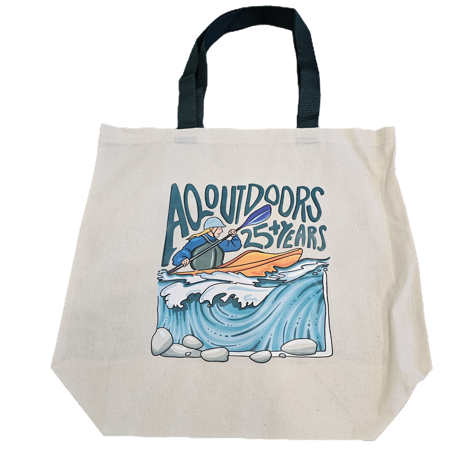 AQO 25th Year Anniversary Shopping Bag – AQOutdoors