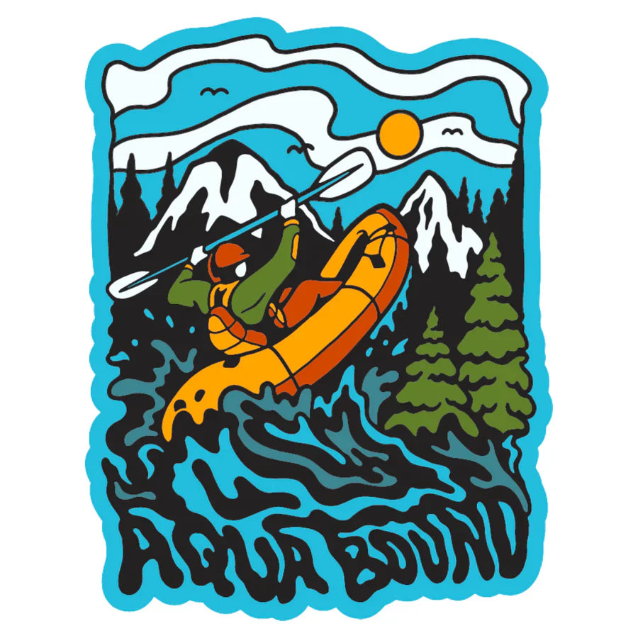 Aqua Bound Stickers Assorted | AQOutdoors