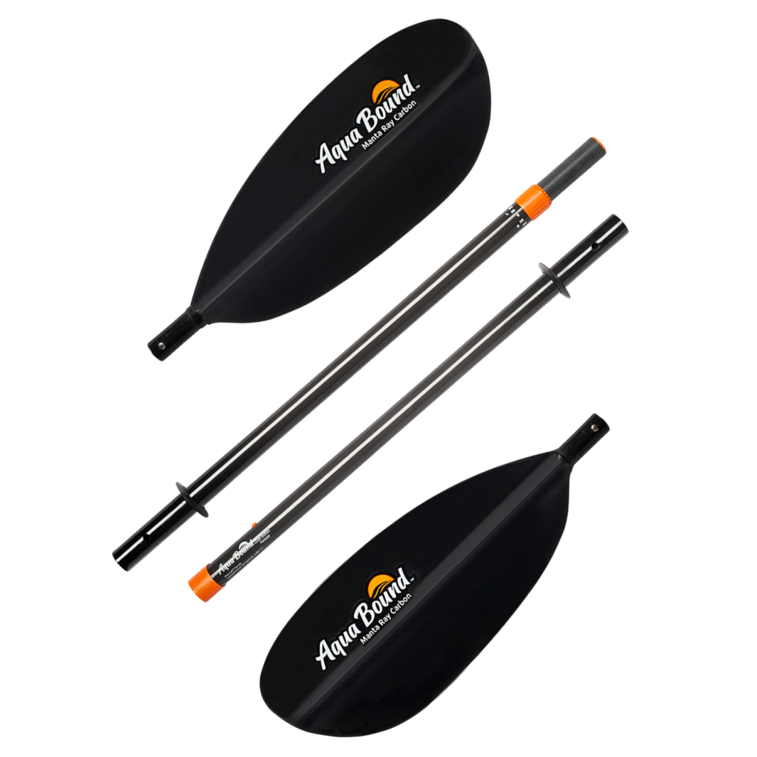Aquabound Manta Ray Carbon 4pc Posi Lock Kayak Paddle | AQ Outdoors ...